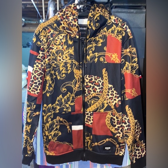 Reason | Jackets & Coats | Graphic Jacket | Poshmark